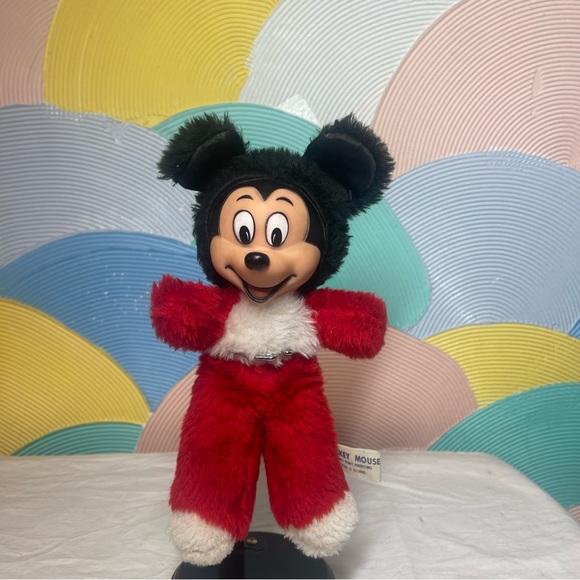 Disney | Toys | Vintage Mickey Mouse Walt Disney 2230997 Rubber Face No ...